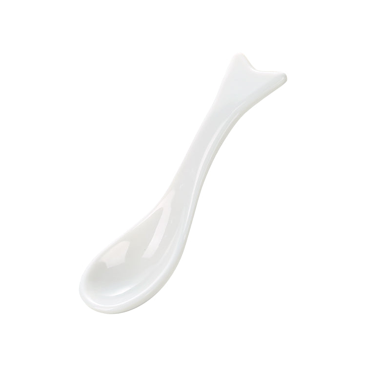 6 Inch White Melamine Hotel Spoon 7006GC – Jamie